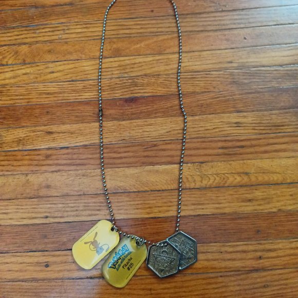 Pokemon | Other | Pokemon Tags Necklace | Poshmark